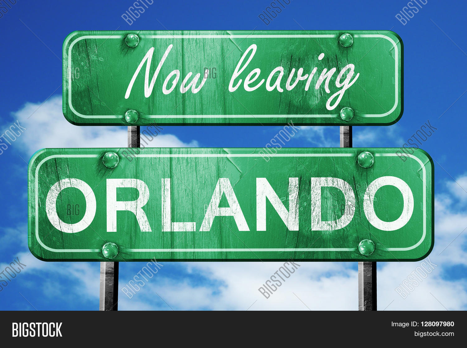 Leaving Orlando, Green Image & Photo (Free Trial) | Bigstock