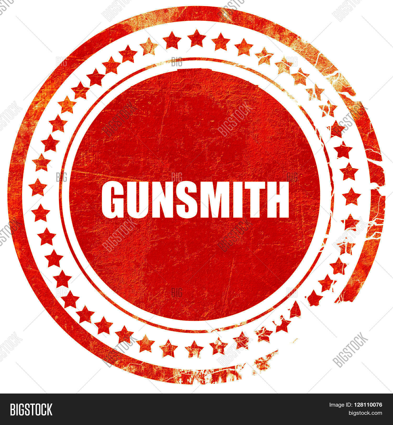 Gunsmith, Red Grunge Image & Photo (Free Trial) | Bigstock