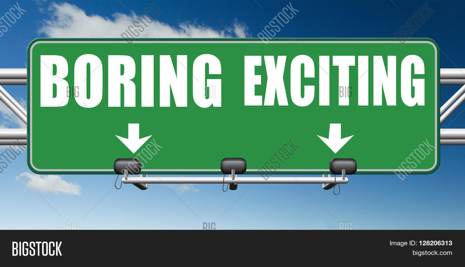 Exciting Boring Go Image & Photo (Free Trial) | Bigstock