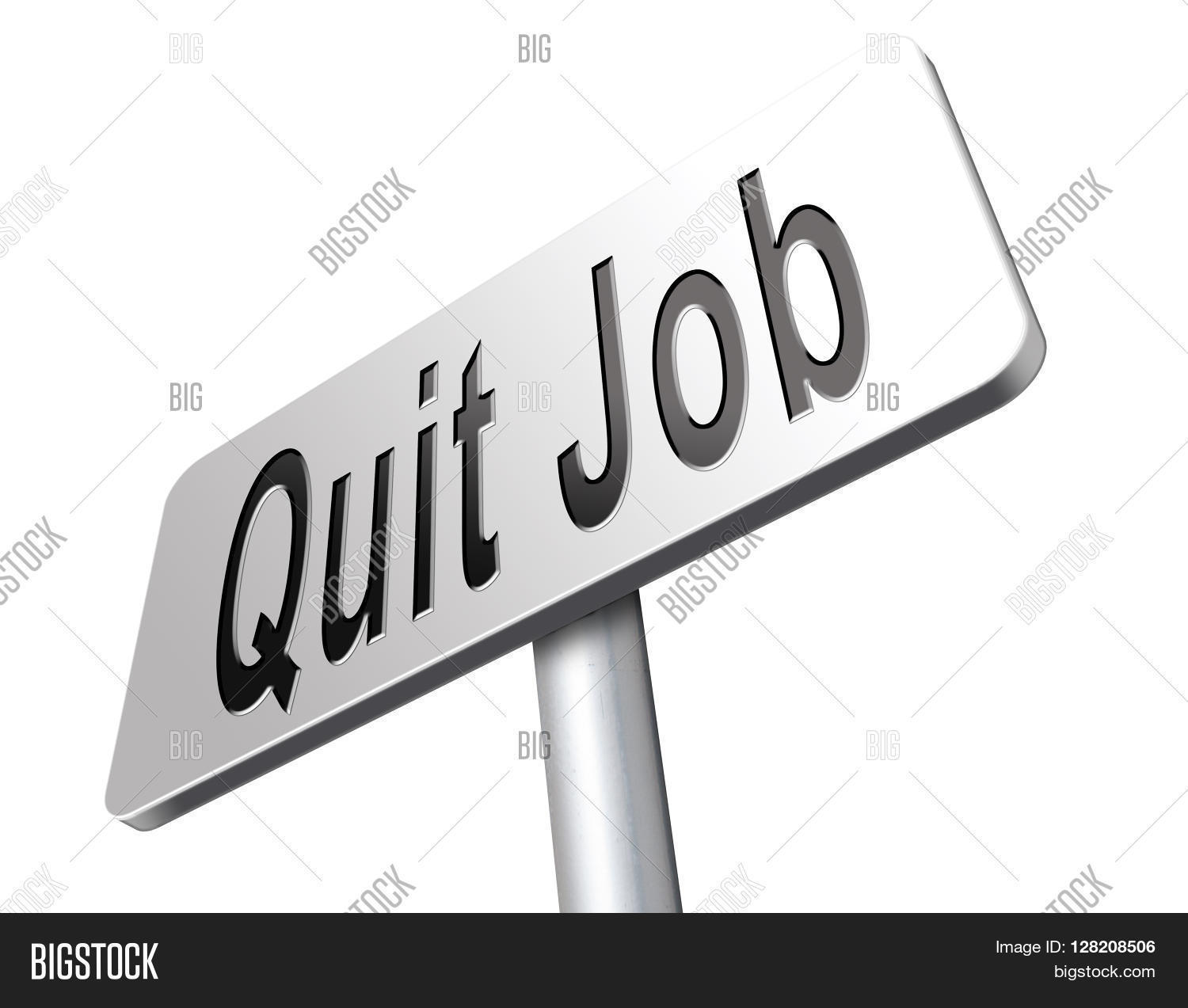 Quit Job Resigning Image & Photo (Free Trial) | Bigstock