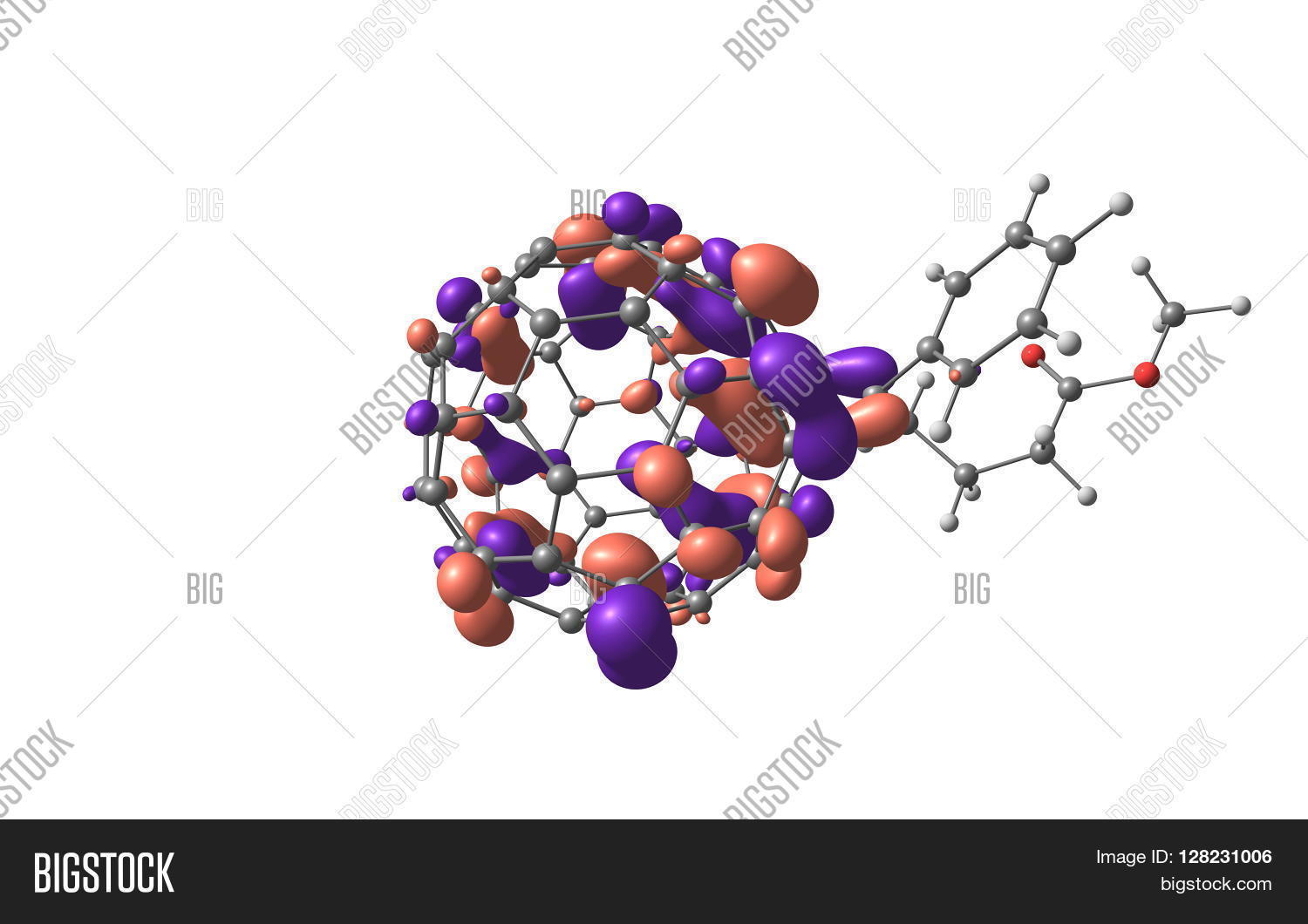 Fullerene Molecule C60 Image & Photo (Free Trial) | Bigstock