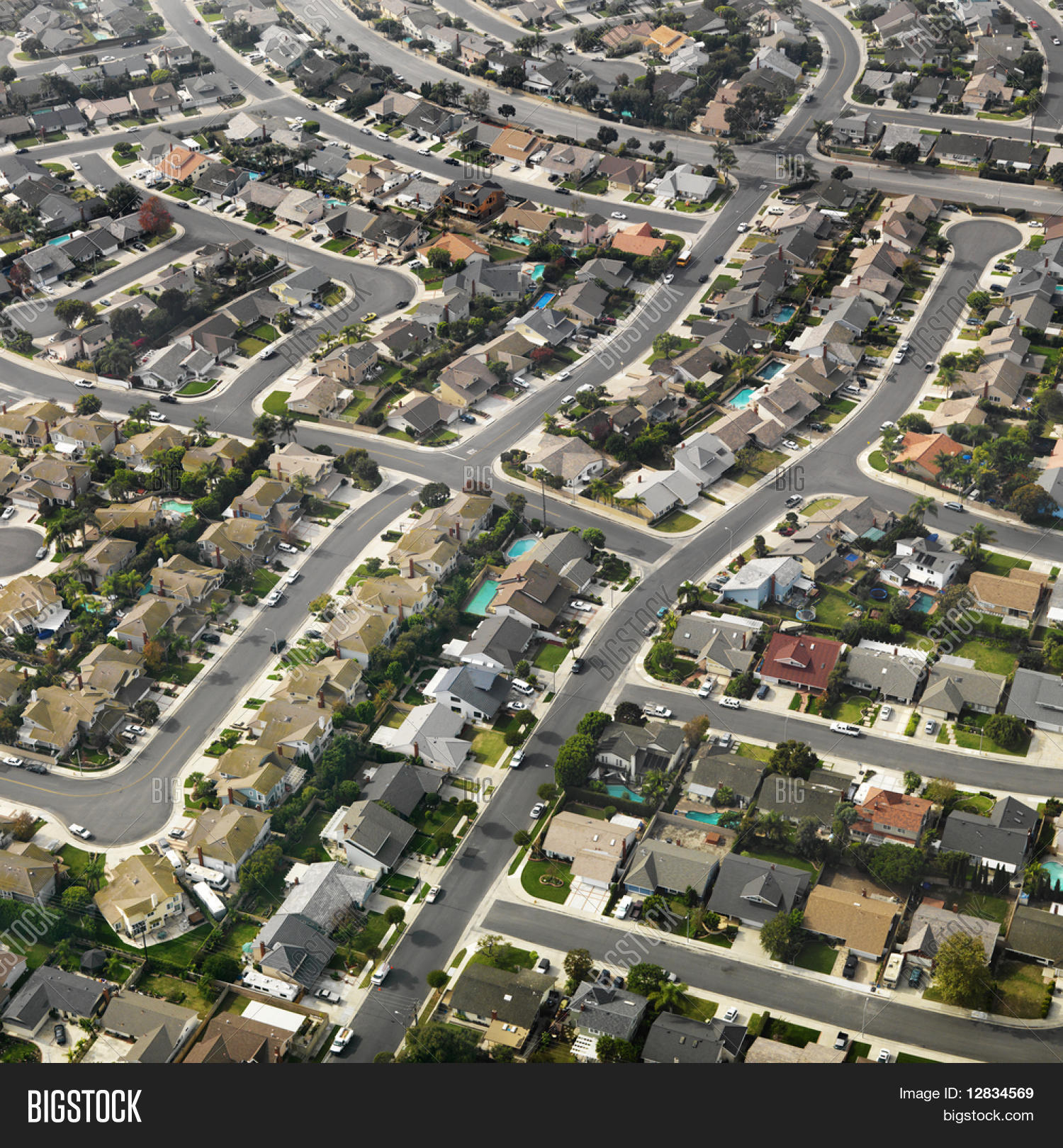 Aerial View Sprawling Image & Photo (Free Trial) | Bigstock