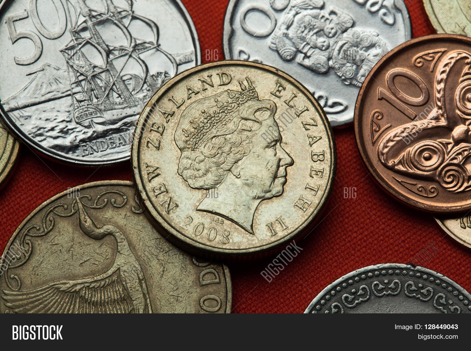 Coins New Zealand. Image & Photo (Free Trial) | Bigstock