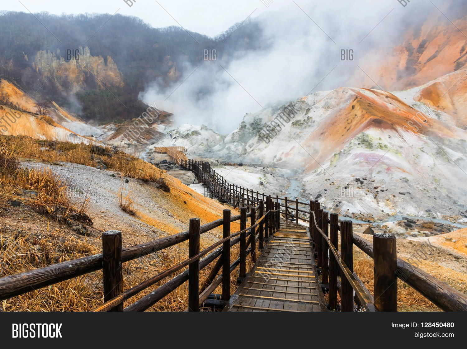 Jigokudani Hell Valley Image & Photo (Free Trial) | Bigstock