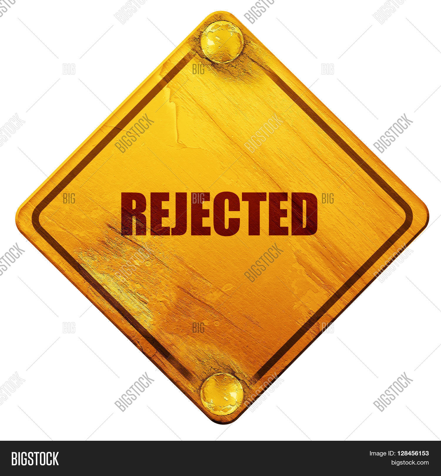 Rejected Sign Image & Photo (Free Trial) | Bigstock