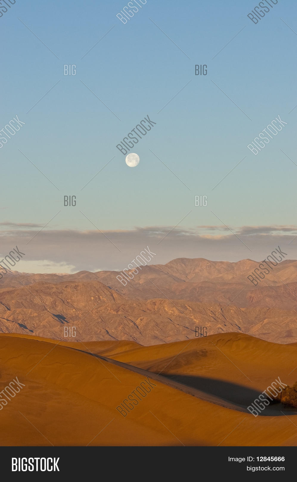 Sun Moon Rise Over Image & Photo (Free Trial) | Bigstock
