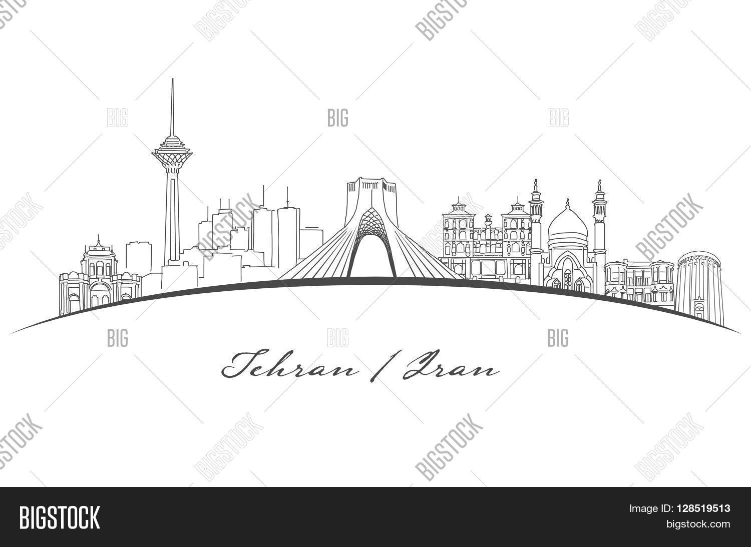 Tehran Famous Vector & Photo (Free Trial) | Bigstock
