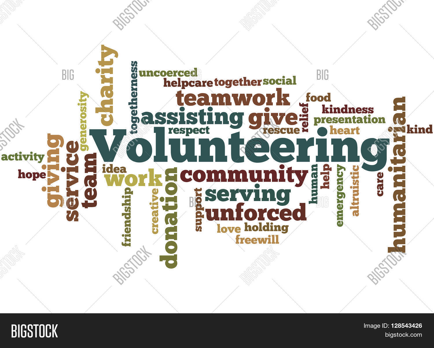 Volunteering, Word Image & Photo (Free Trial) | Bigstock