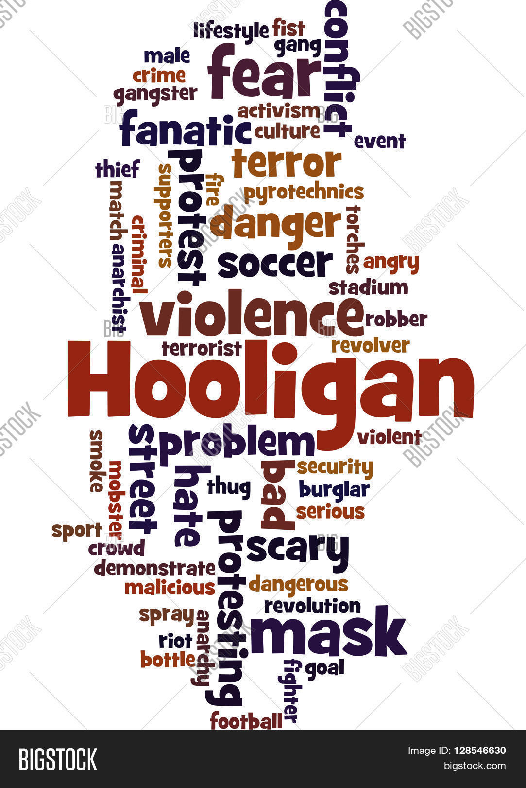 Hooligan Word Cloud, Image & Photo (Free Trial) | Bigstock