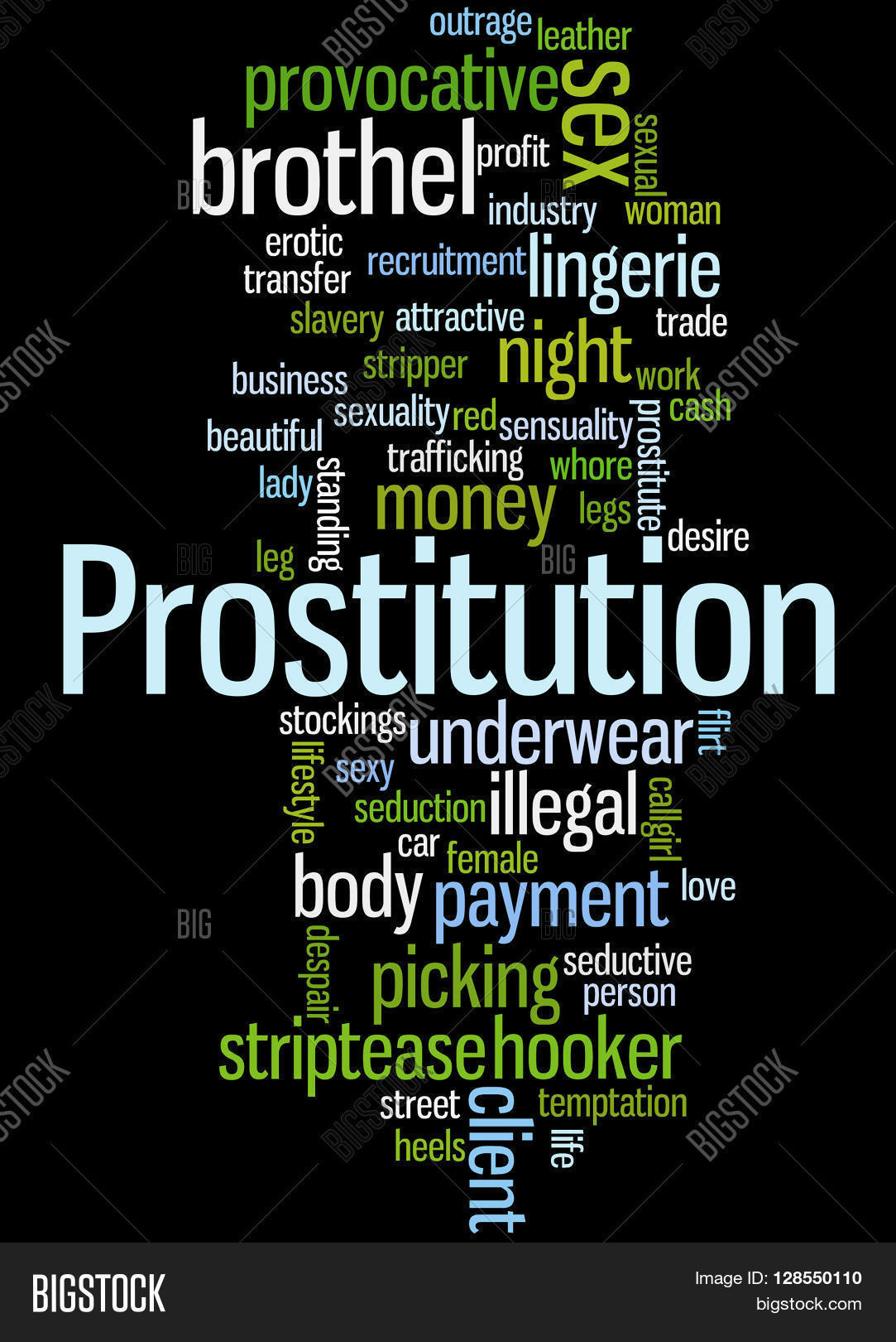 Prostitution, Word Image & Photo (Free Trial) | Bigstock