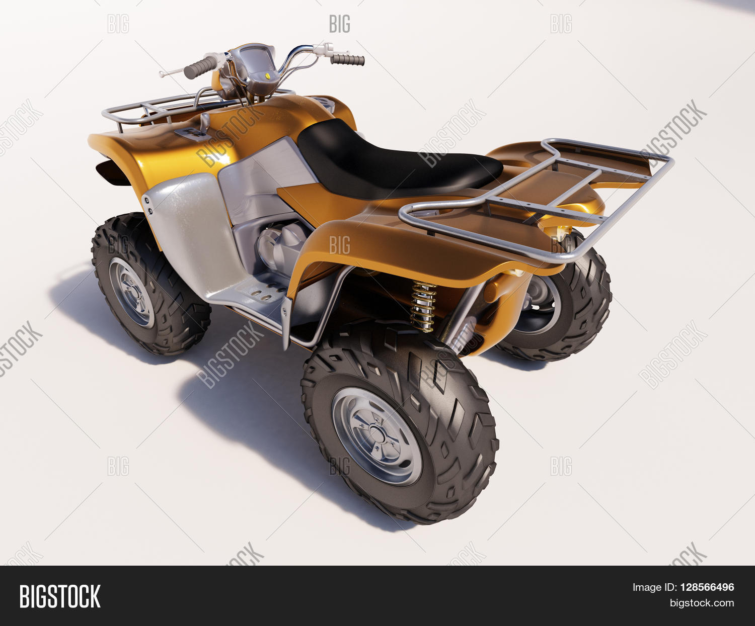 3d Render: ATV Quad Image & Photo (Free Trial) | Bigstock