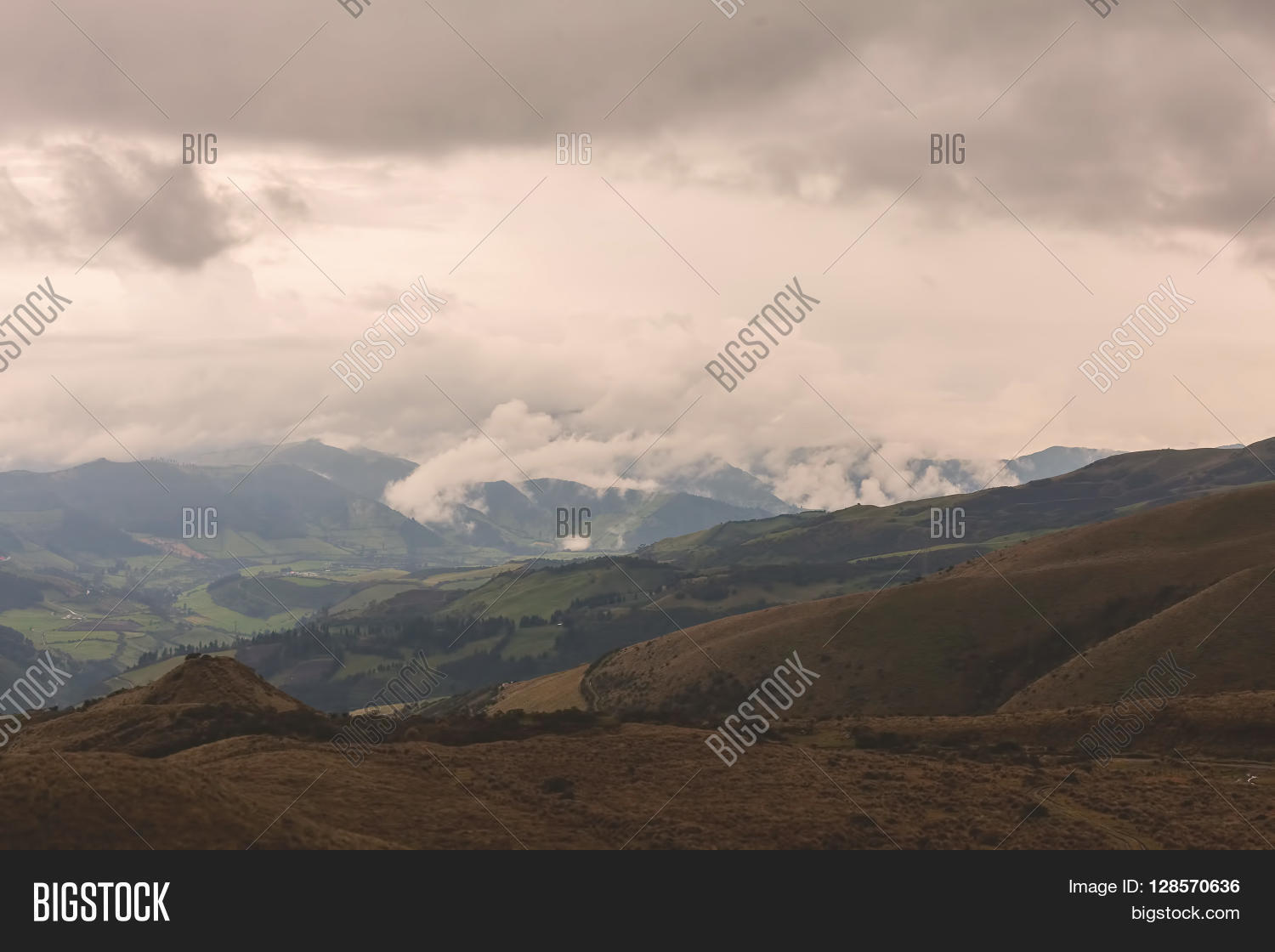 Andes Mountains Split Image & Photo (Free Trial) | Bigstock
