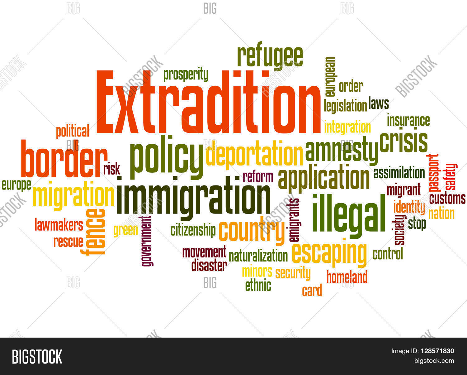 Extradition, Word Image & Photo (Free Trial) | Bigstock