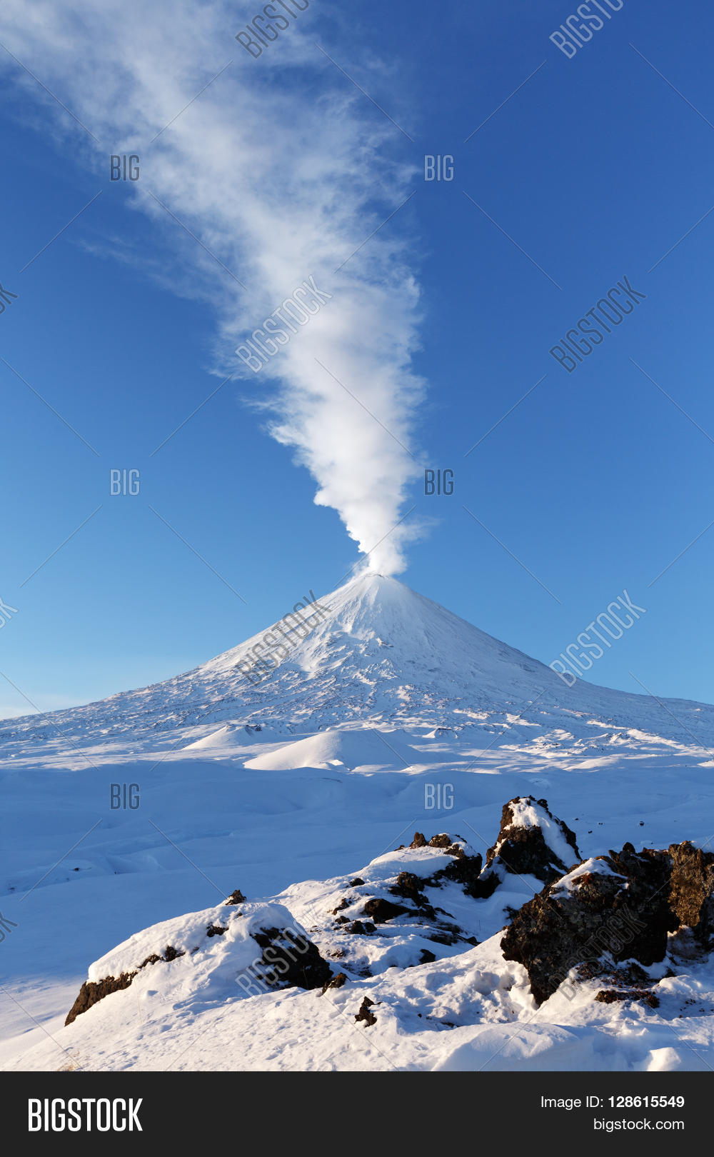 Winter Volcanic Image & Photo (Free Trial) | Bigstock
