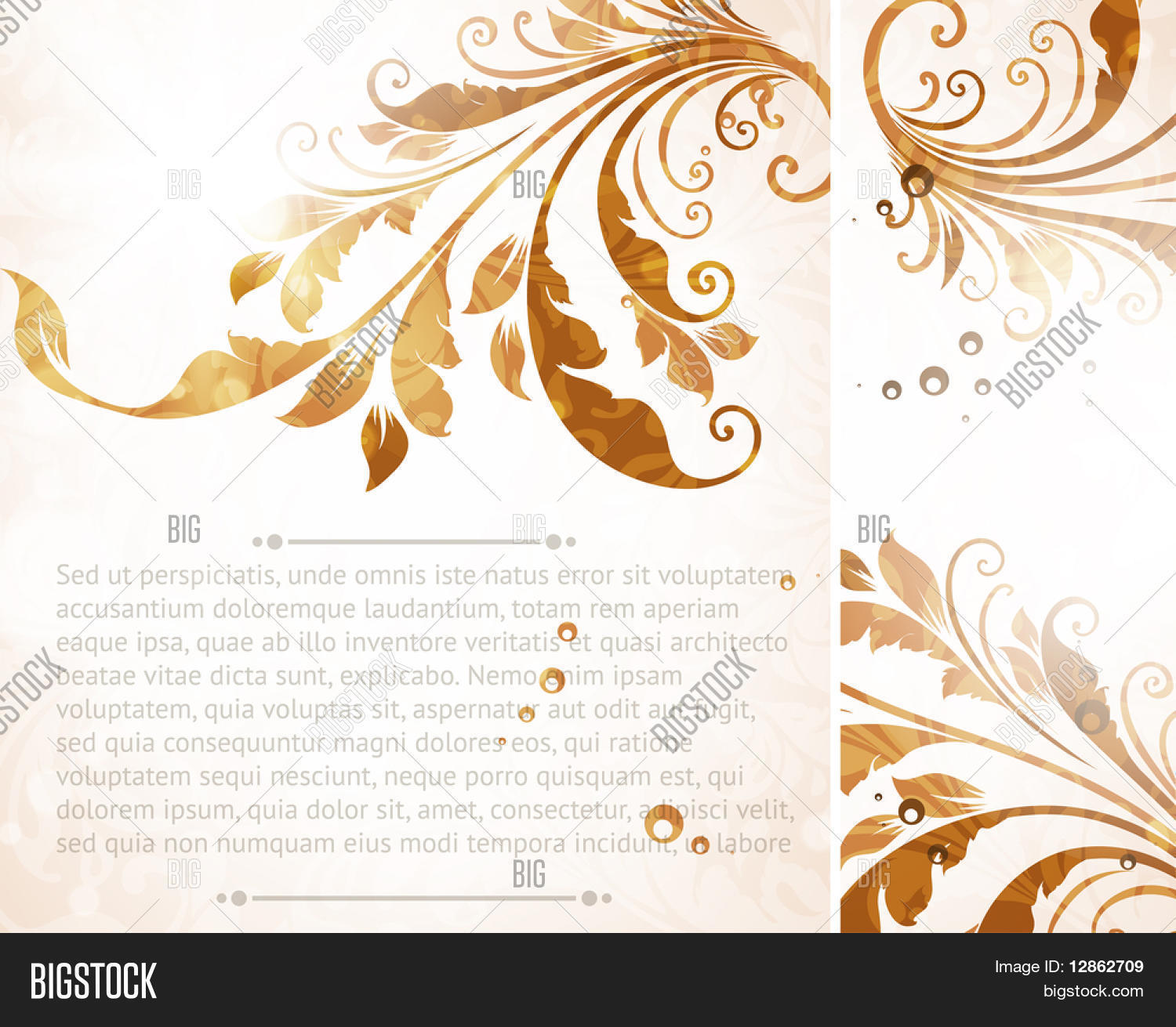 Vintage Floral Border Vector & Photo (Free Trial) | Bigstock