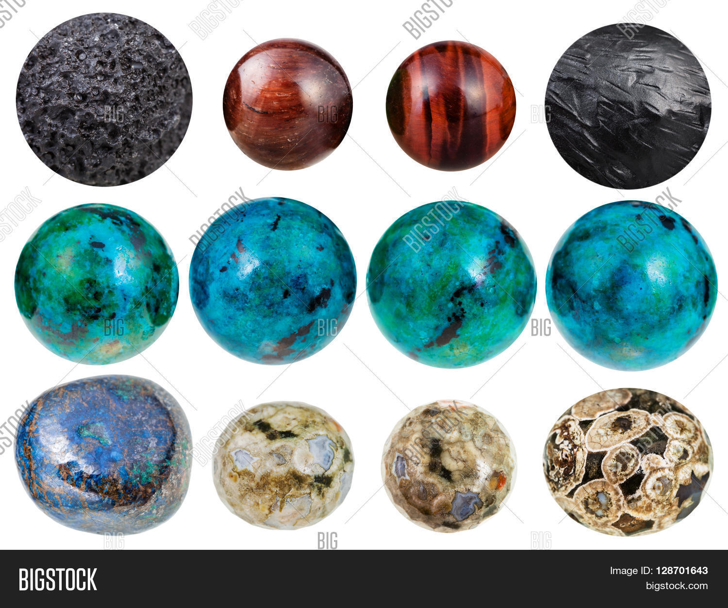 Set Balls Gemstones - Image & Photo (Free Trial) | Bigstock