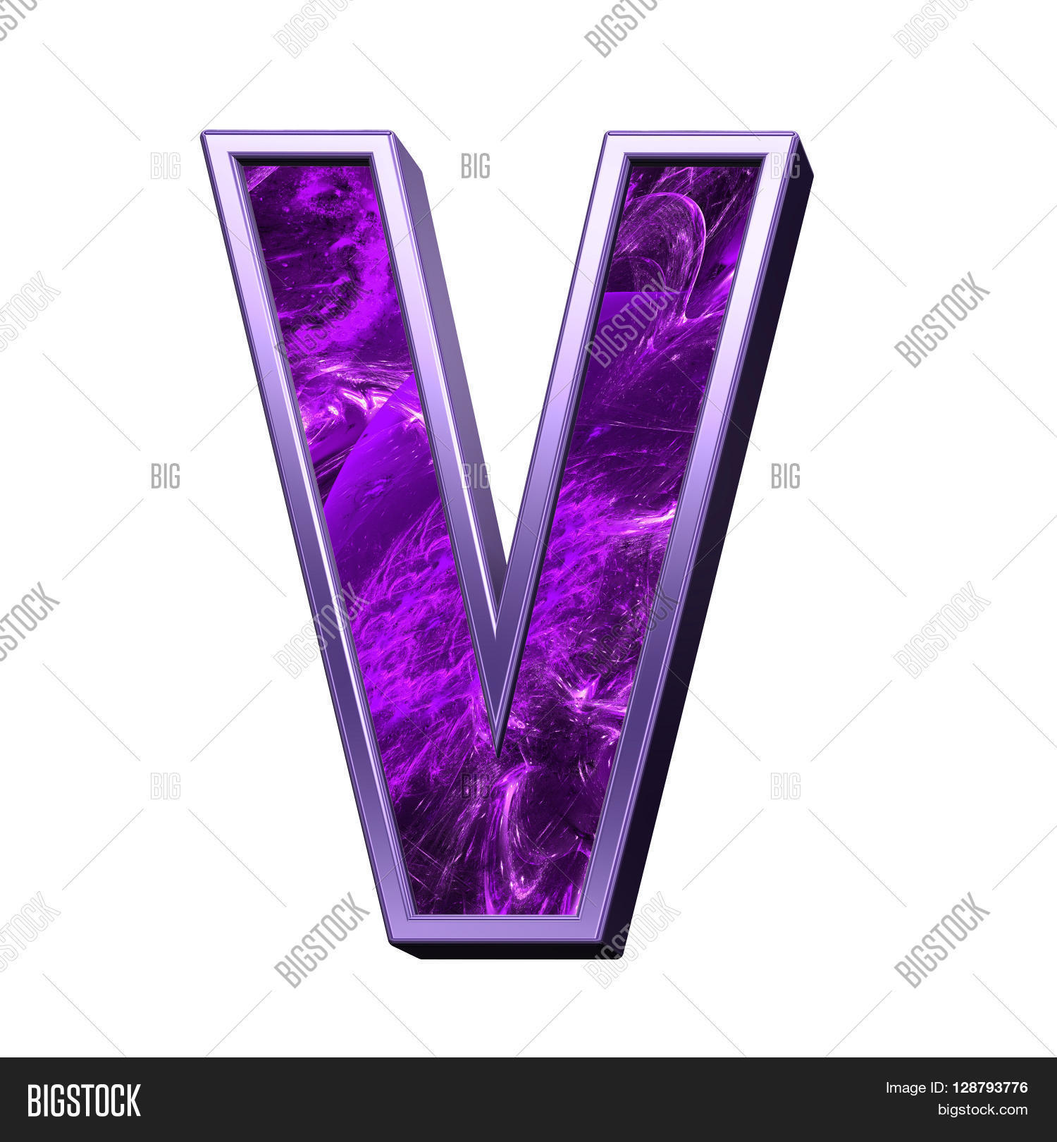 One Letter Purple Image & Photo (Free Trial) | Bigstock