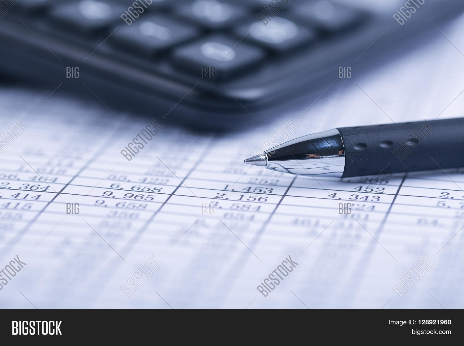 Calculator Pen On Image & Photo (Free Trial) | Bigstock