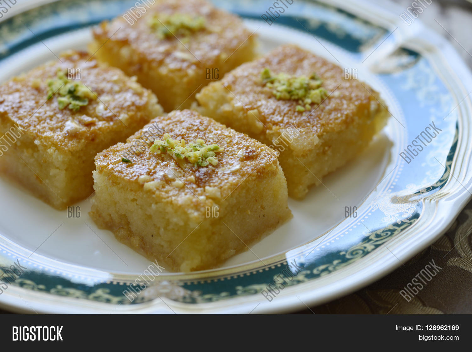 Basbousa - Arabic Image & Photo (Free Trial) | Bigstock