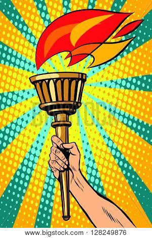 Vector Torch Fire Vector & Photo (Free Trial) | Bigstock