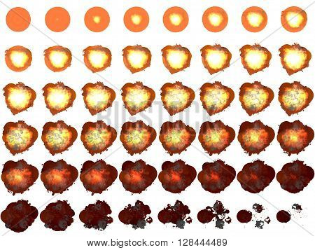 Sprite Sheet 64 Frames Image & Photo (Free Trial) | Bigstock