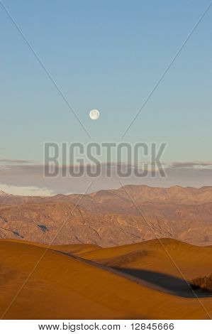 Sun Moon Rise Over Image & Photo (Free Trial) | Bigstock