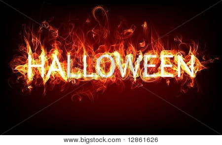 Fire Halloween Horror Image & Photo (Free Trial) | Bigstock