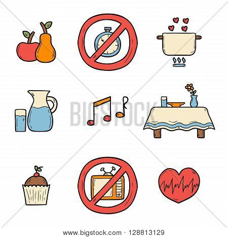 Set Cartoon Hand Drawn Image & Photo (Free Trial) | Bigstock