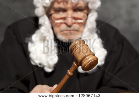 Judge. Old Male Judge Image & Photo (Free Trial) | Bigstock