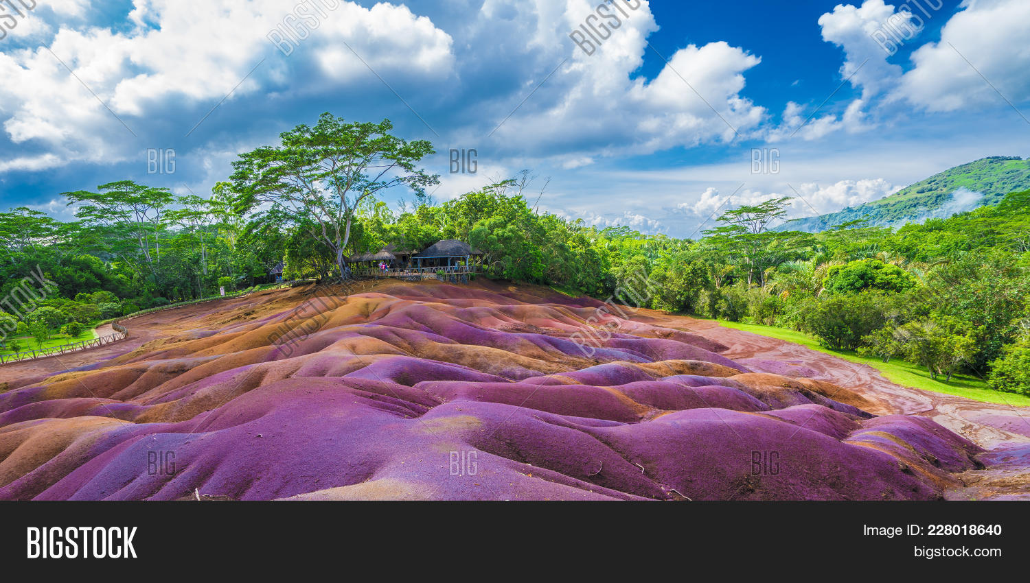 Seven Coloured Earth Image & Photo (Free Trial) | Bigstock