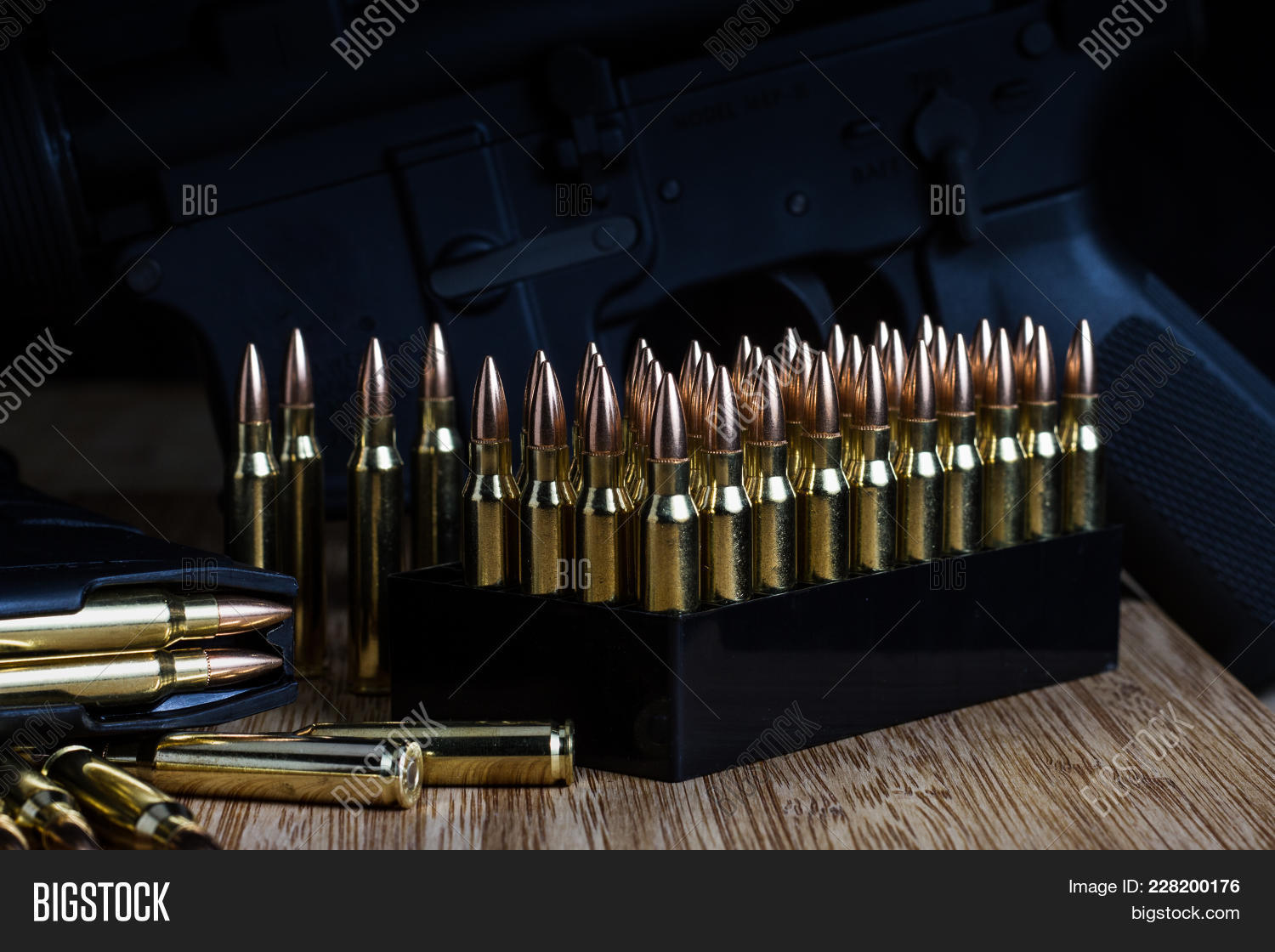 Ar-15 Ammunition (.223 Image & Photo (Free Trial) | Bigstock