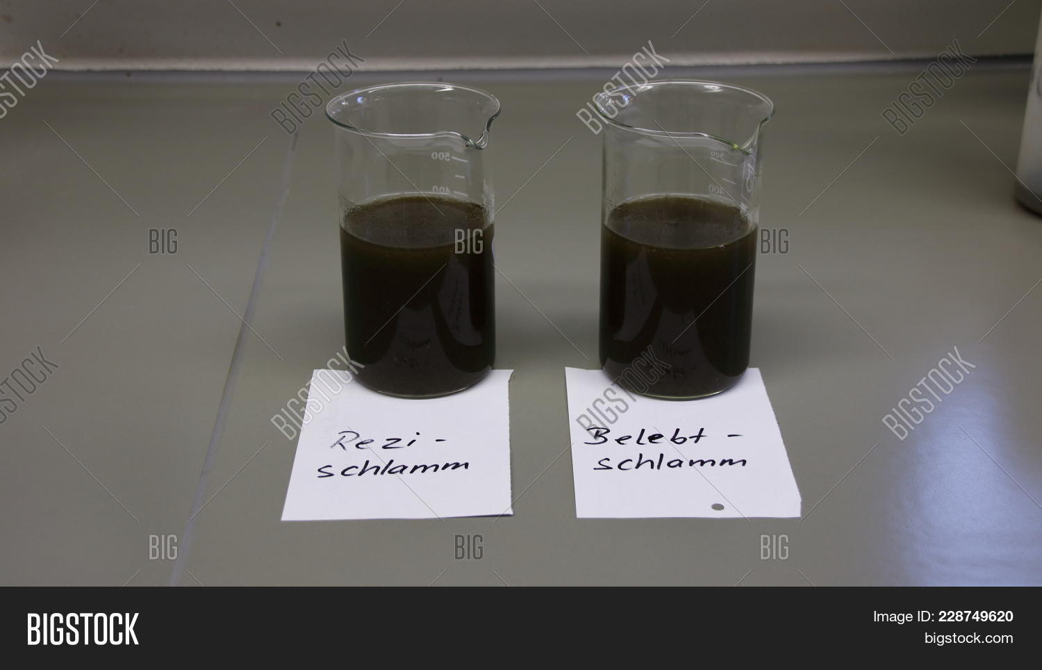 Settling Test Sludge Image & Photo (Free Trial) | Bigstock