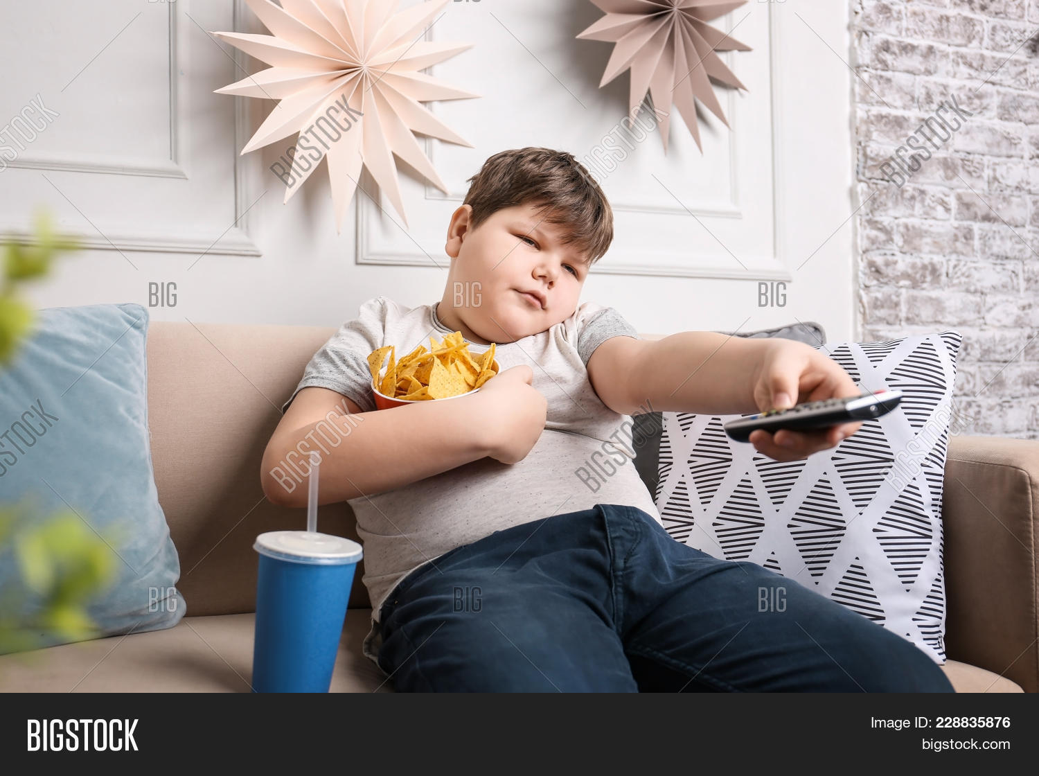 Overweight Boy Image & Photo (Free Trial) | Bigstock
