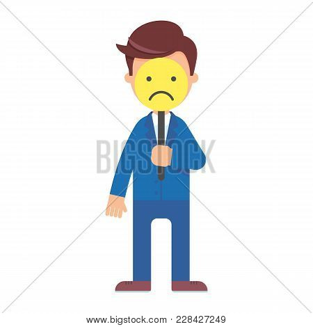 Man Hide His Face Vector & Photo (Free Trial) | Bigstock