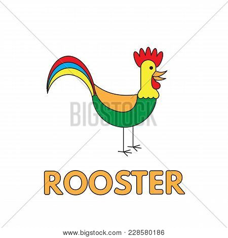 Cartoon Rooster Vector & Photo (Free Trial) | Bigstock