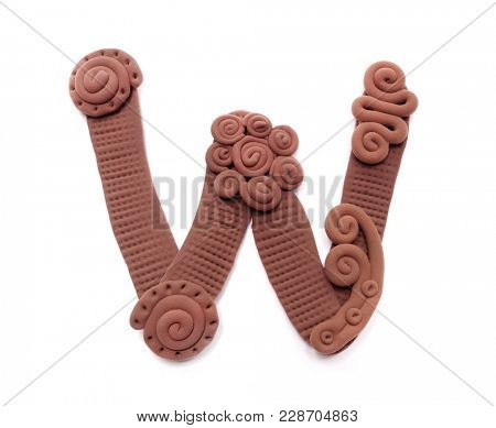 Clay Alphabet. Clay Letter A Images, Illustrations & Vectors (Free ...