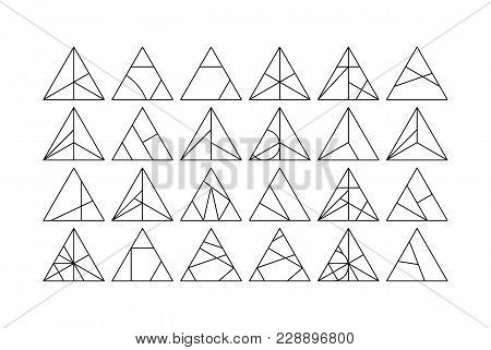 Mega Set Triangle Vector & Photo (Free Trial) | Bigstock