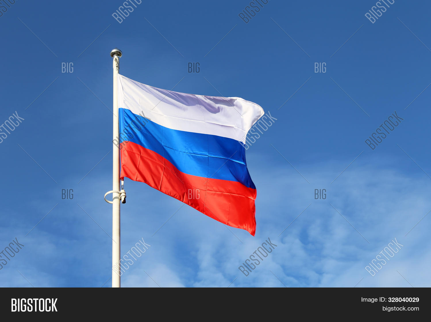 Russian Flag Waving Image & Photo (Free Trial) | Bigstock