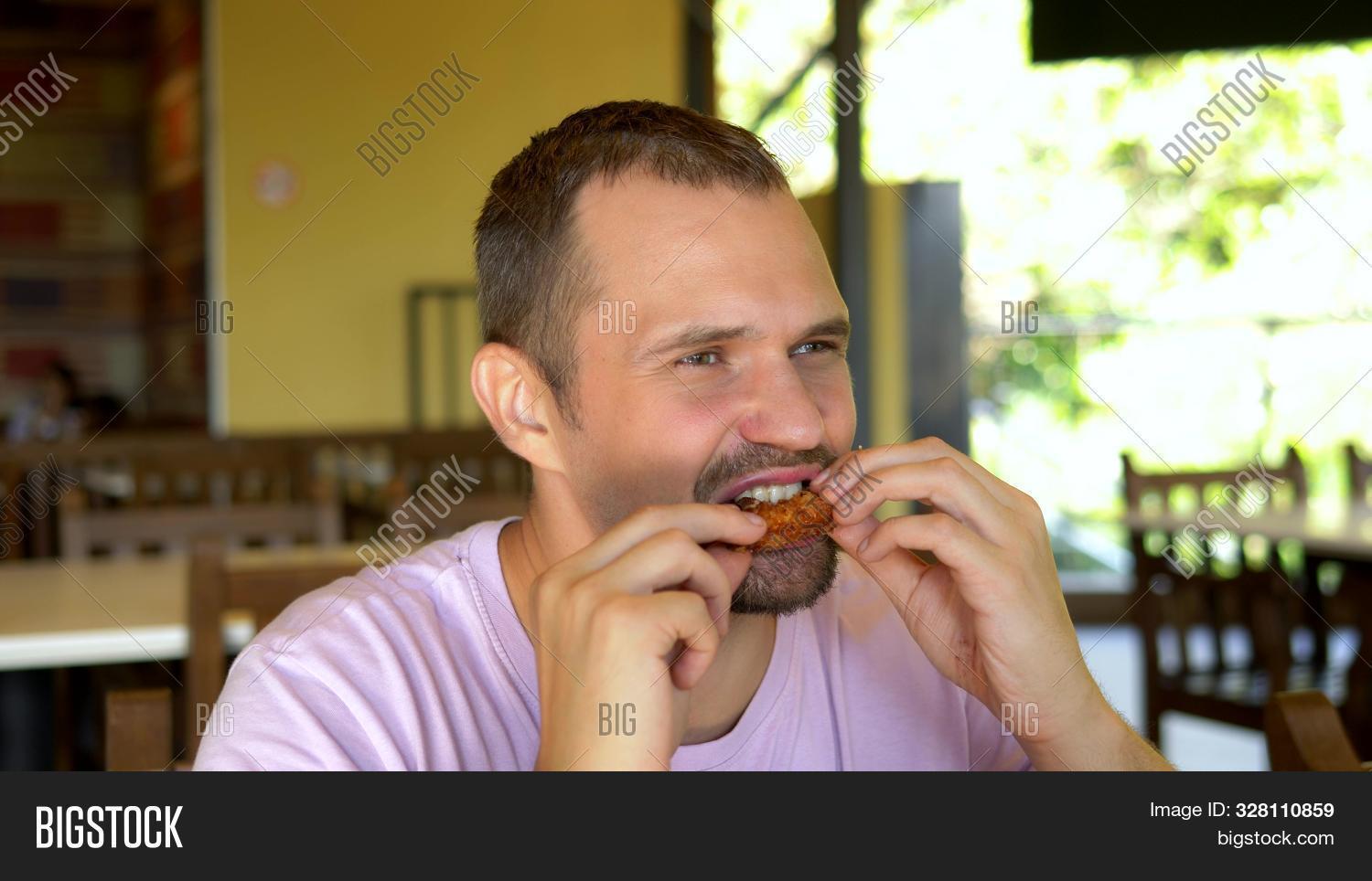Handsome Hungry Guy Image & Photo (Free Trial) | Bigstock