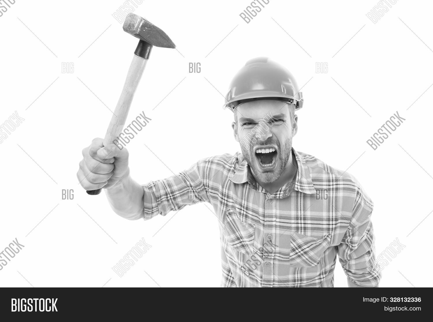 Imagen y foto Angry Boss. Destroy (prueba gratis) | Bigstock