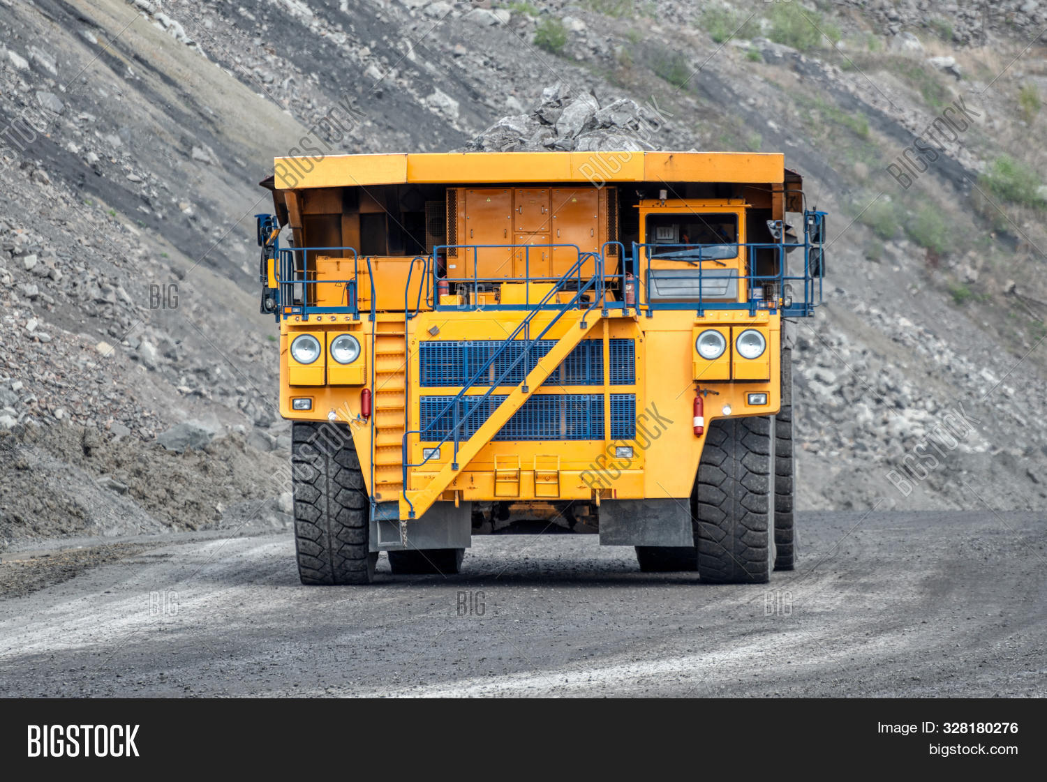 Quarry Truck Carries Image & Photo (Free Trial) | Bigstock