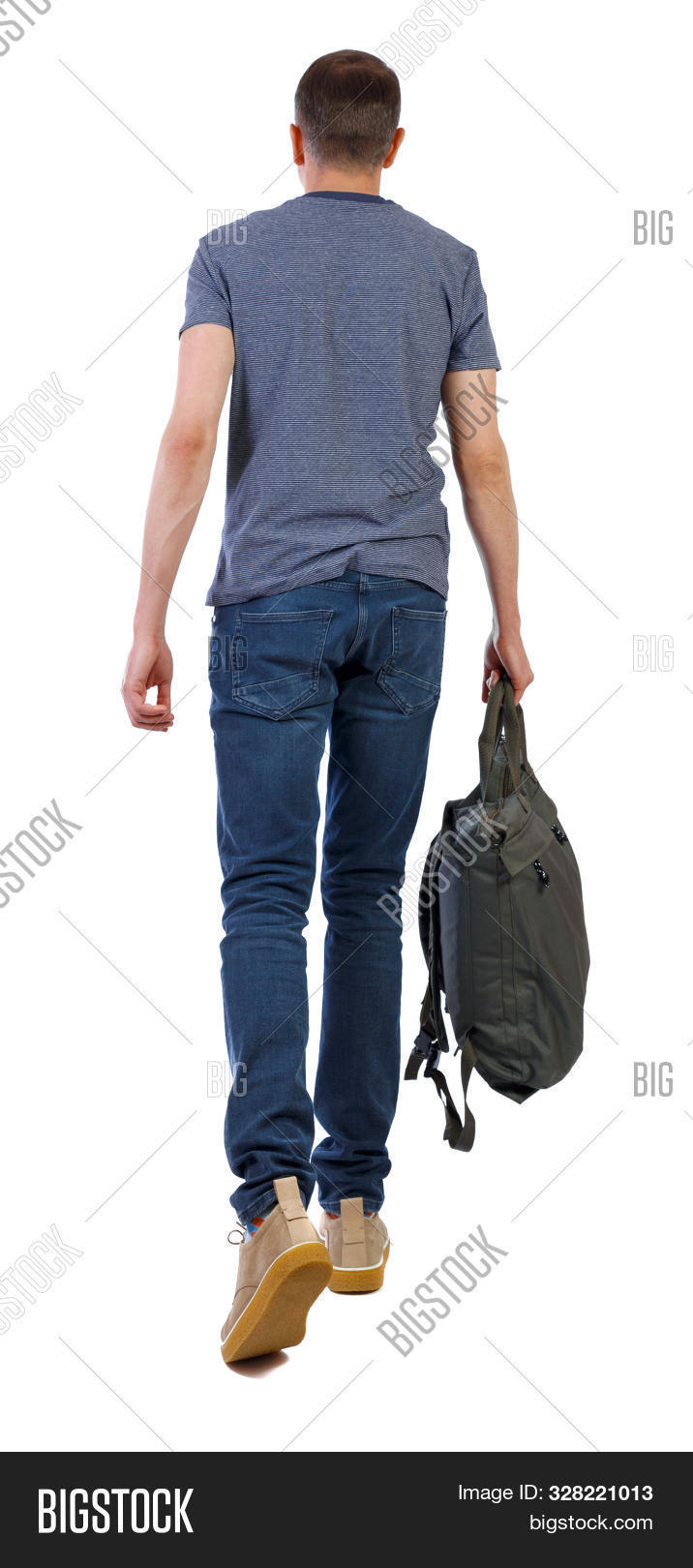 Back View Walking Man Image & Photo (Free Trial) | Bigstock