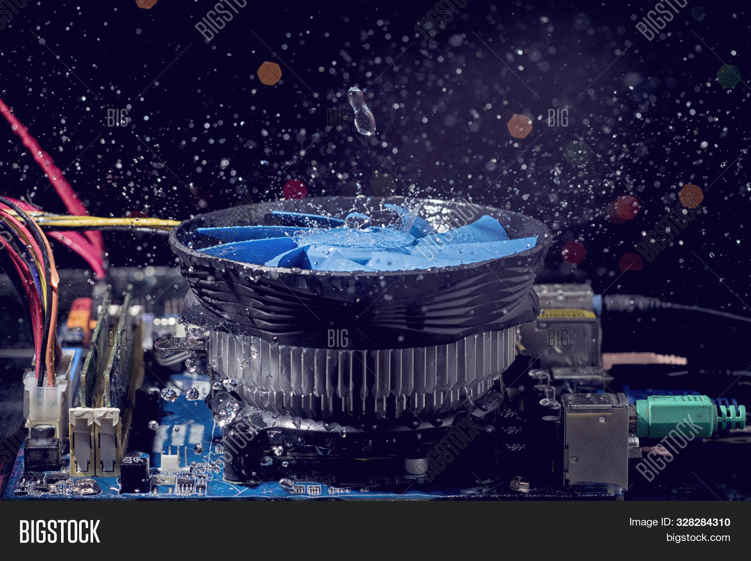 Cleaning Computer Image & Photo (Free Trial) | Bigstock