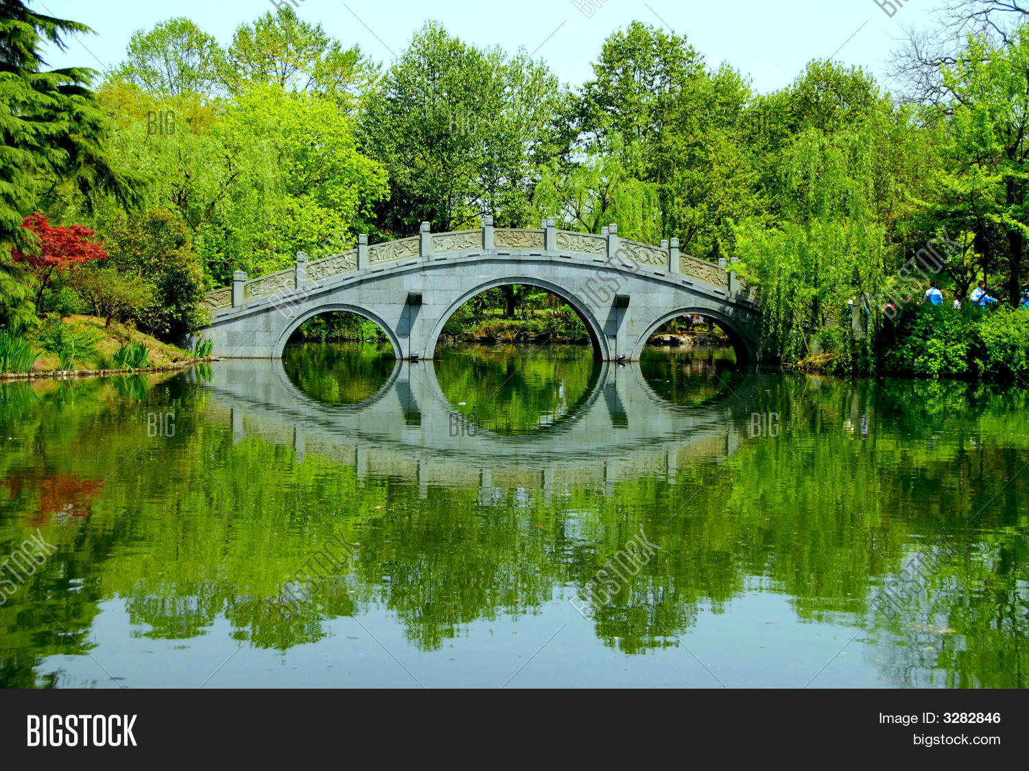 Ornamental Arch Bridge Image & Photo (Free Trial) | Bigstock