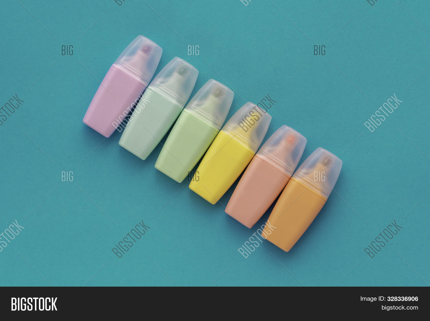Highlighters Set On Image & Photo (Free Trial) | Bigstock