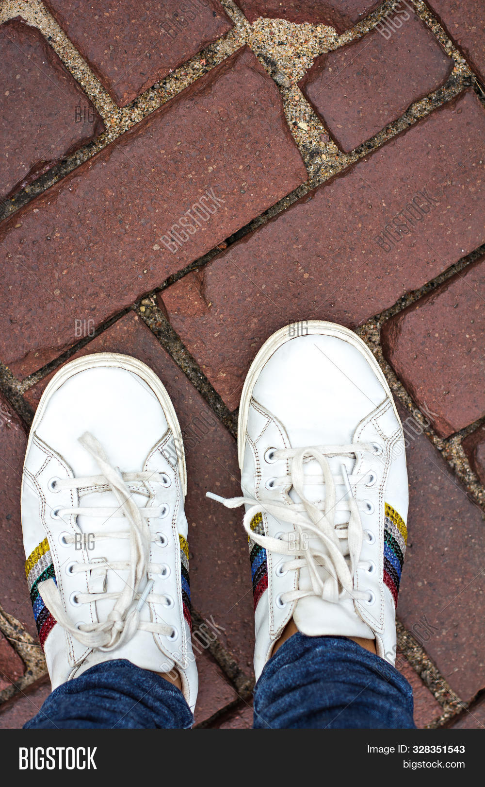 Female Feet Top View Image & Photo (Free Trial) | Bigstock