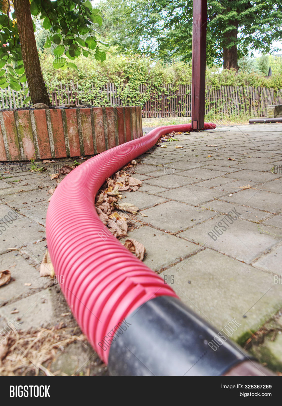 Piping Rain Water Image & Photo (Free Trial) | Bigstock