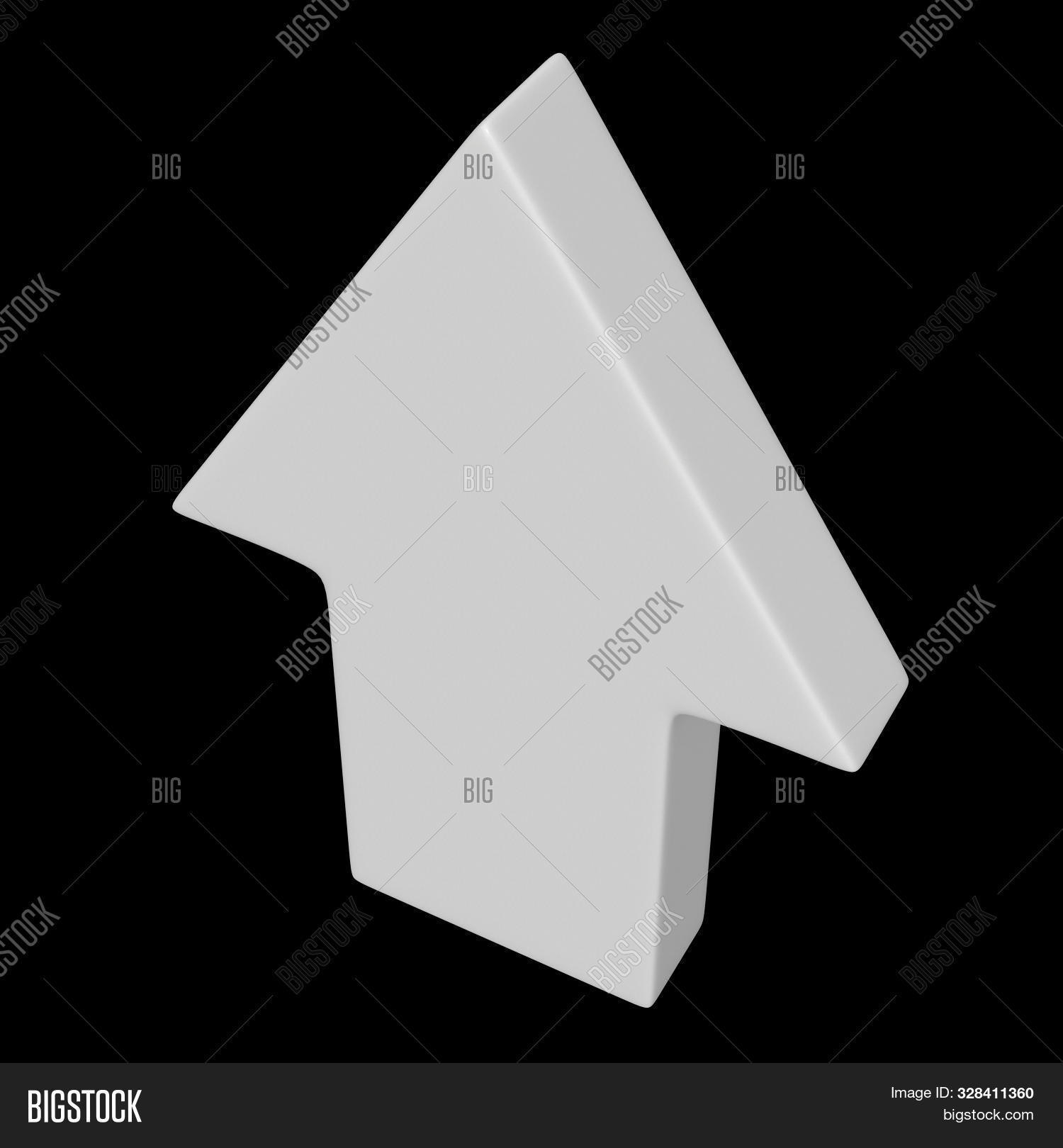 Arrow Sign Object 3d Image & Photo (Free Trial) | Bigstock