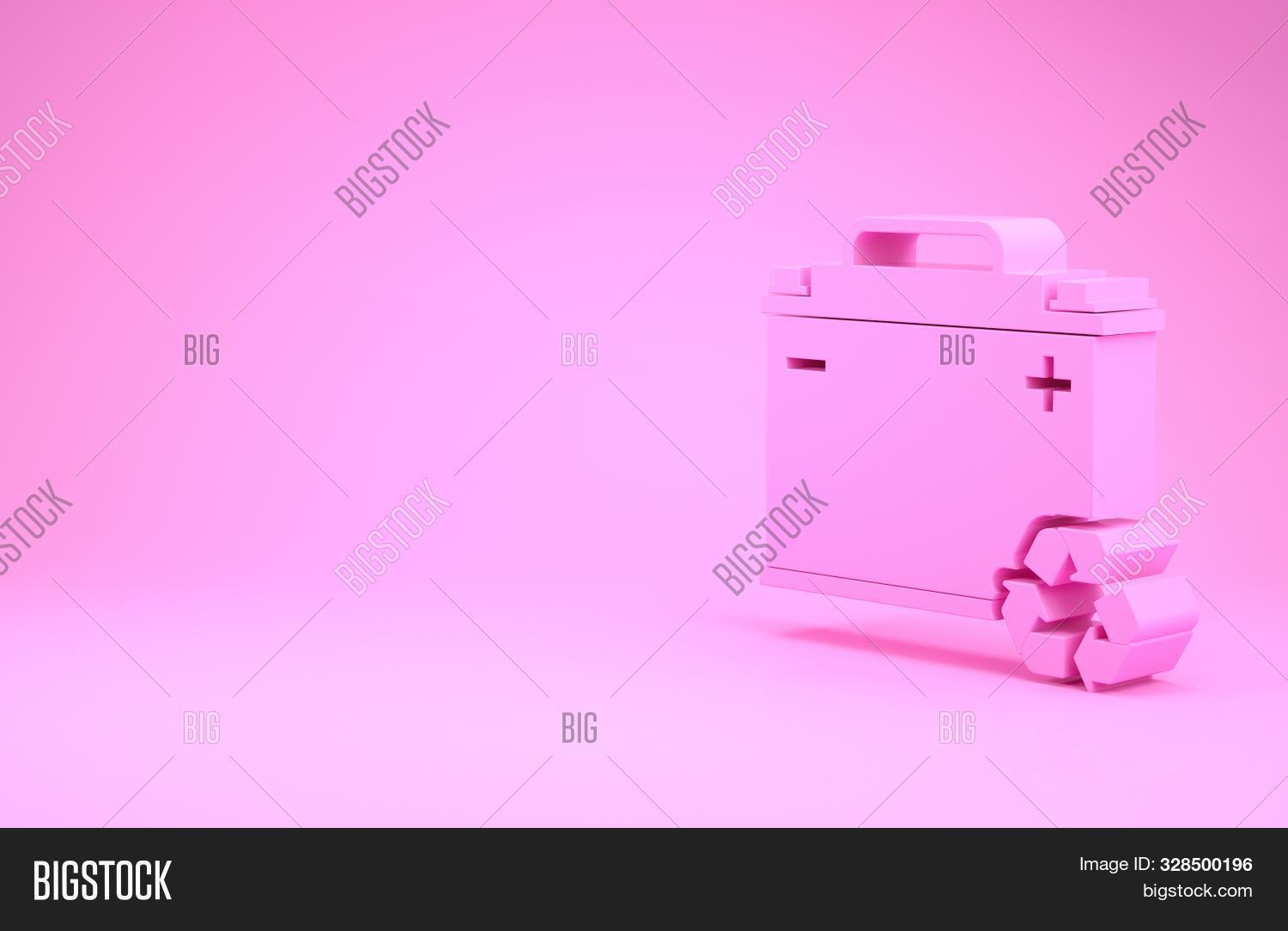 Pink Car Battery Image & Photo (Free Trial) | Bigstock