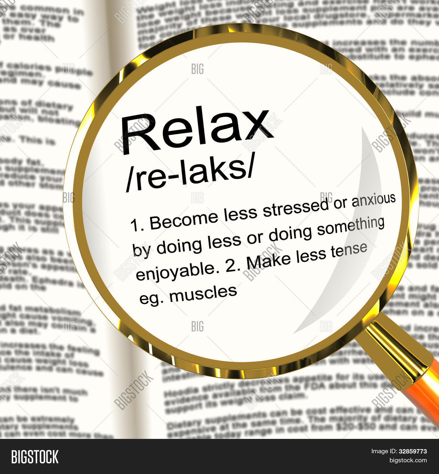 Relax Definition Image & Photo (Free Trial) | Bigstock
